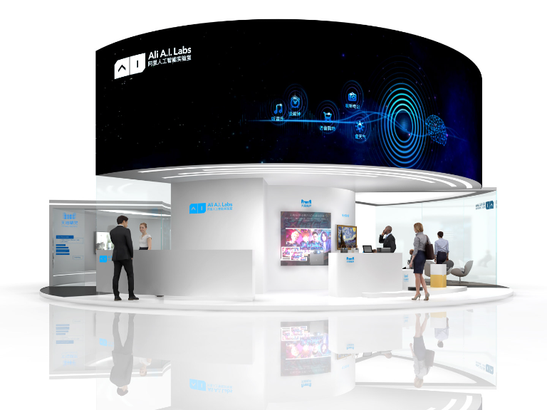 Concept Booth Design_HiveFundesign-站酷ZCOOL