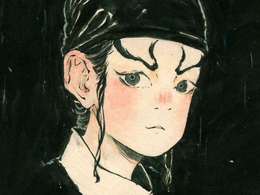 肖像插画_丰元FENHYUAN-站酷ZCOOL