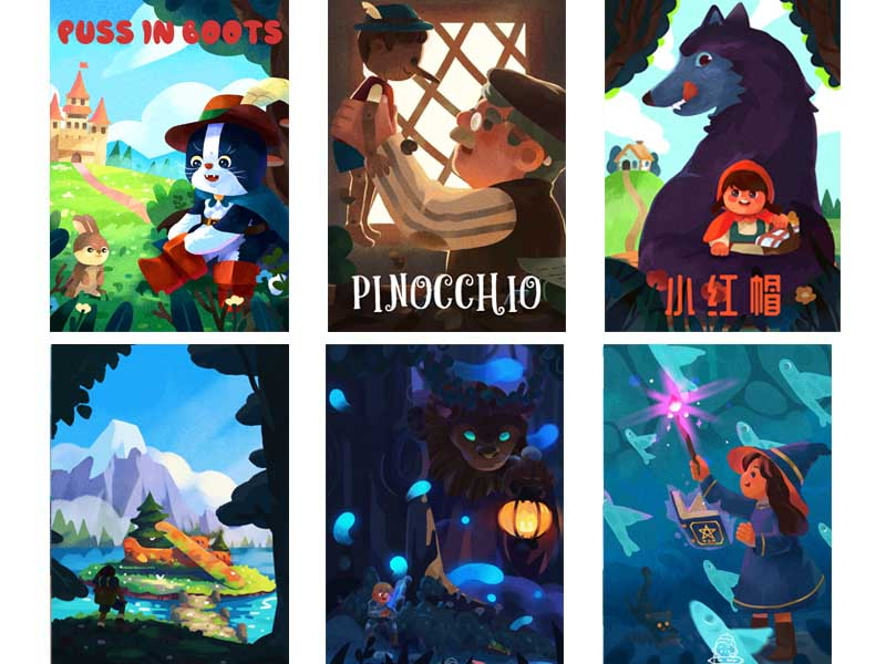 6-7月份插画练习合集_w胖小王w-站酷ZCOOL