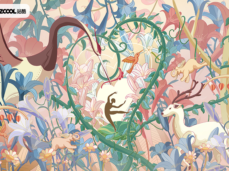 【心相印】舞动心世界_Shawn李-站酷ZCOOL