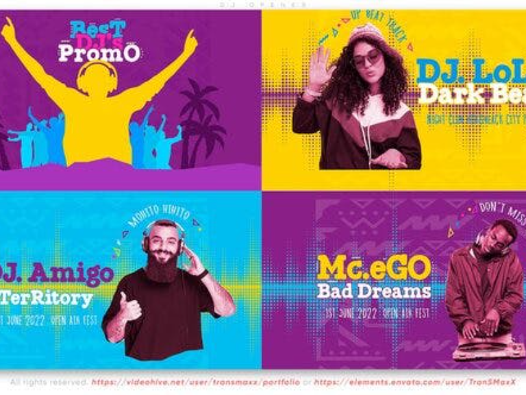 AE模板 | 时尚创意舞蹈工作室酒吧DJ嘻哈宣传片_猿文件网官方账号-站酷ZCOOL