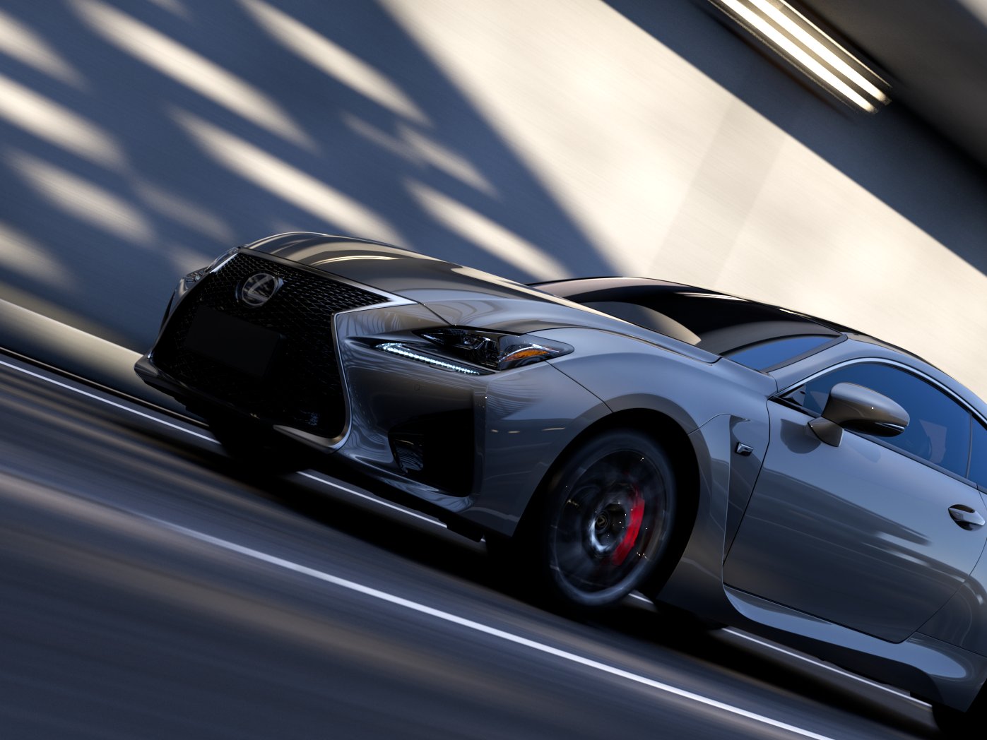 Lexus RC-F渲染作品_sutu-站酷ZCOOL