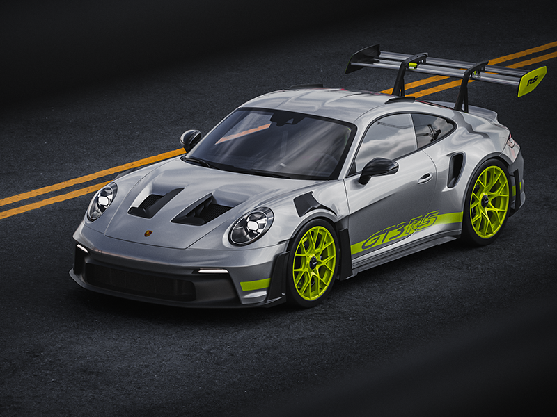 Porsche 911 GT3 RS_查查查理-站酷ZCOOL