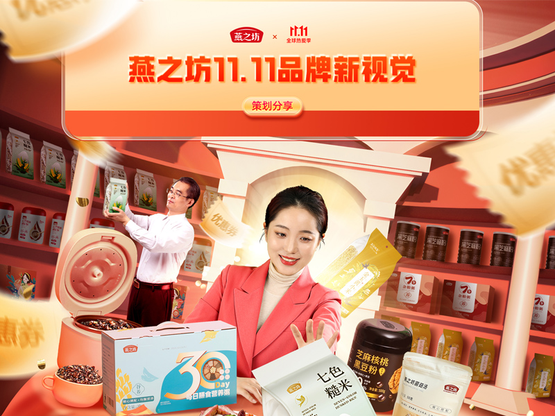 燕之坊双11首页设计_墨舞920-站酷ZCOOL