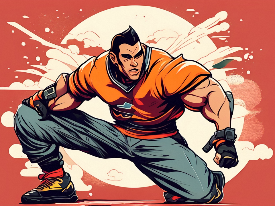 街头霸王插画_煜辰PandaMaster-站酷ZCOOL