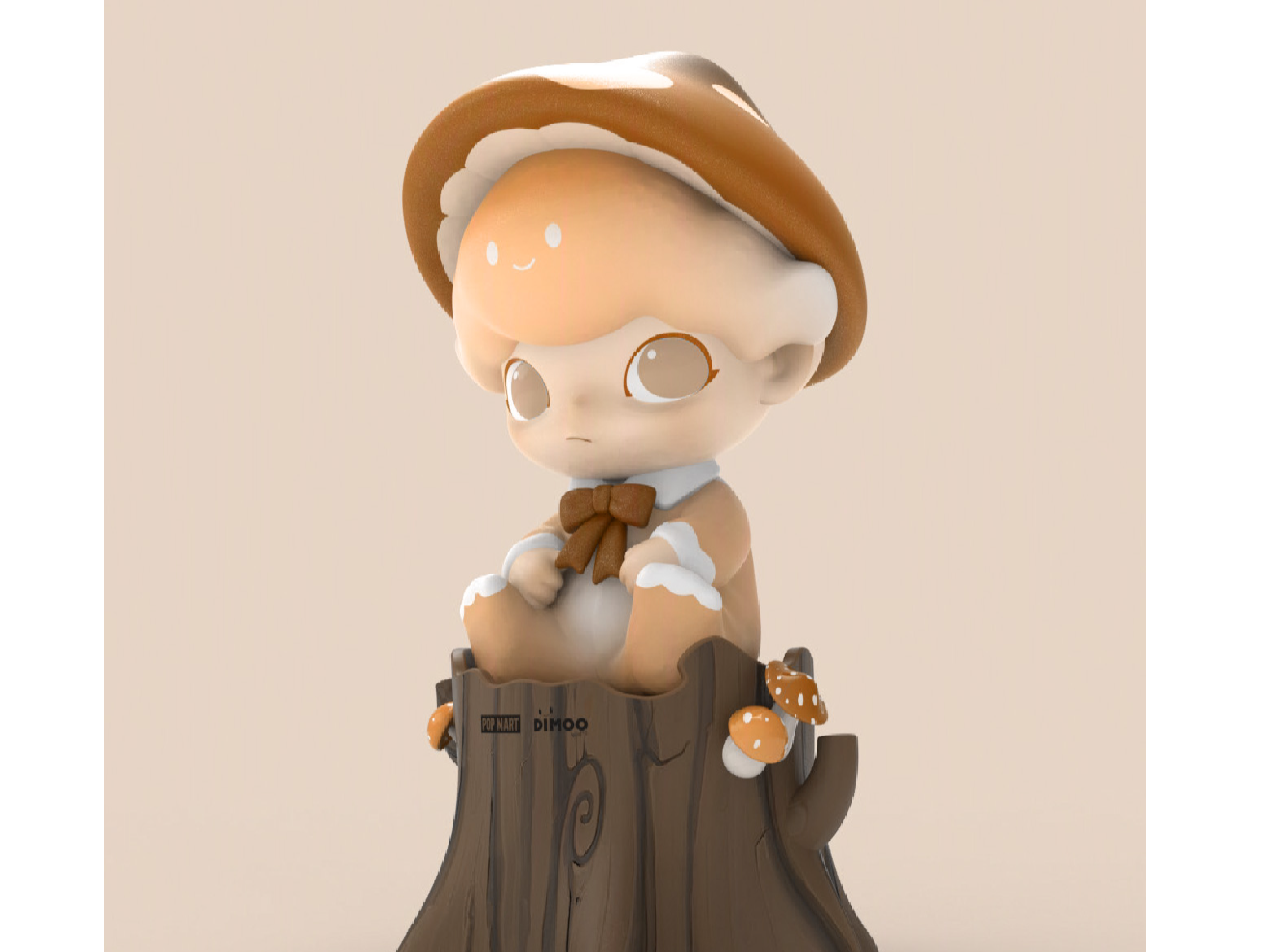 POPMART 泡泡马特美陈设计 IP玻璃钢底座设计_设计师土土-站酷ZCOOL