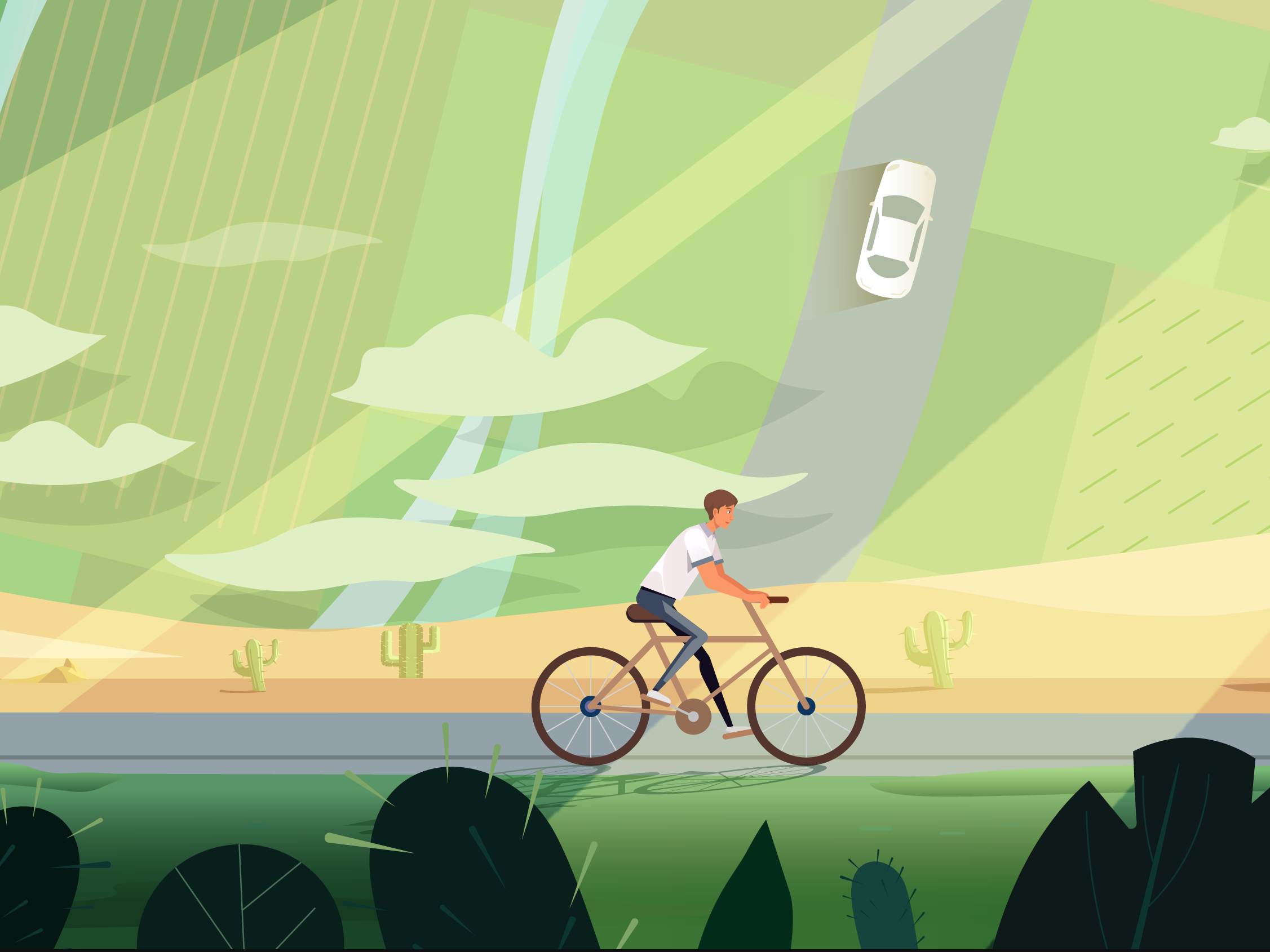 生态环境保护|MG动画-鄂尔多斯杭锦旗_悸动文化-站酷ZCOOL