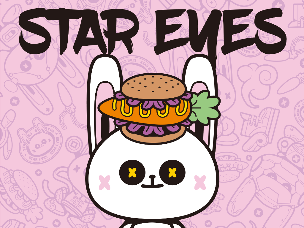 《star Eyes 星光兔》潮流ip形象设计无穷尽 站酷zcool