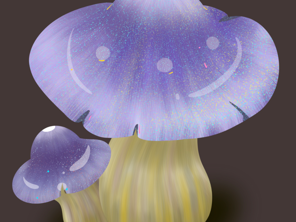 彩蘑菇_DAWENWENer-站酷ZCOOL