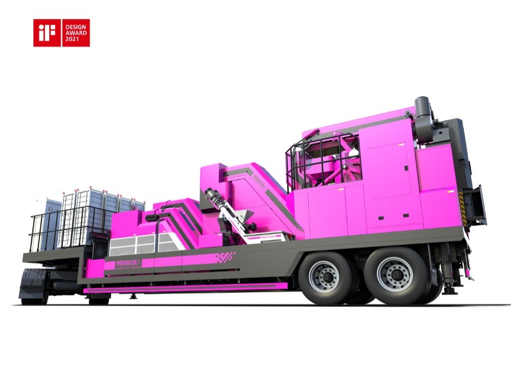 iF奖获奖作品——建筑垃圾回收机_壹点设计咨询-站酷ZCOOL