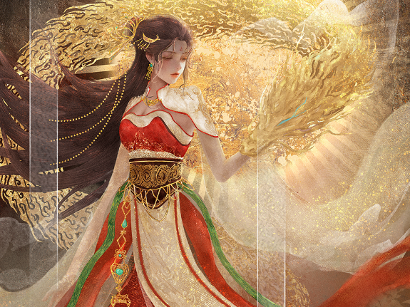 愿神明偏爱，一切从欢。_画画的浮生-站酷ZCOOL