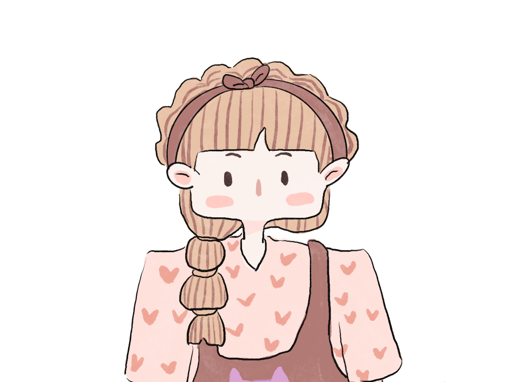 头像打卡第 15/30天_静静_du-站酷ZCOOL