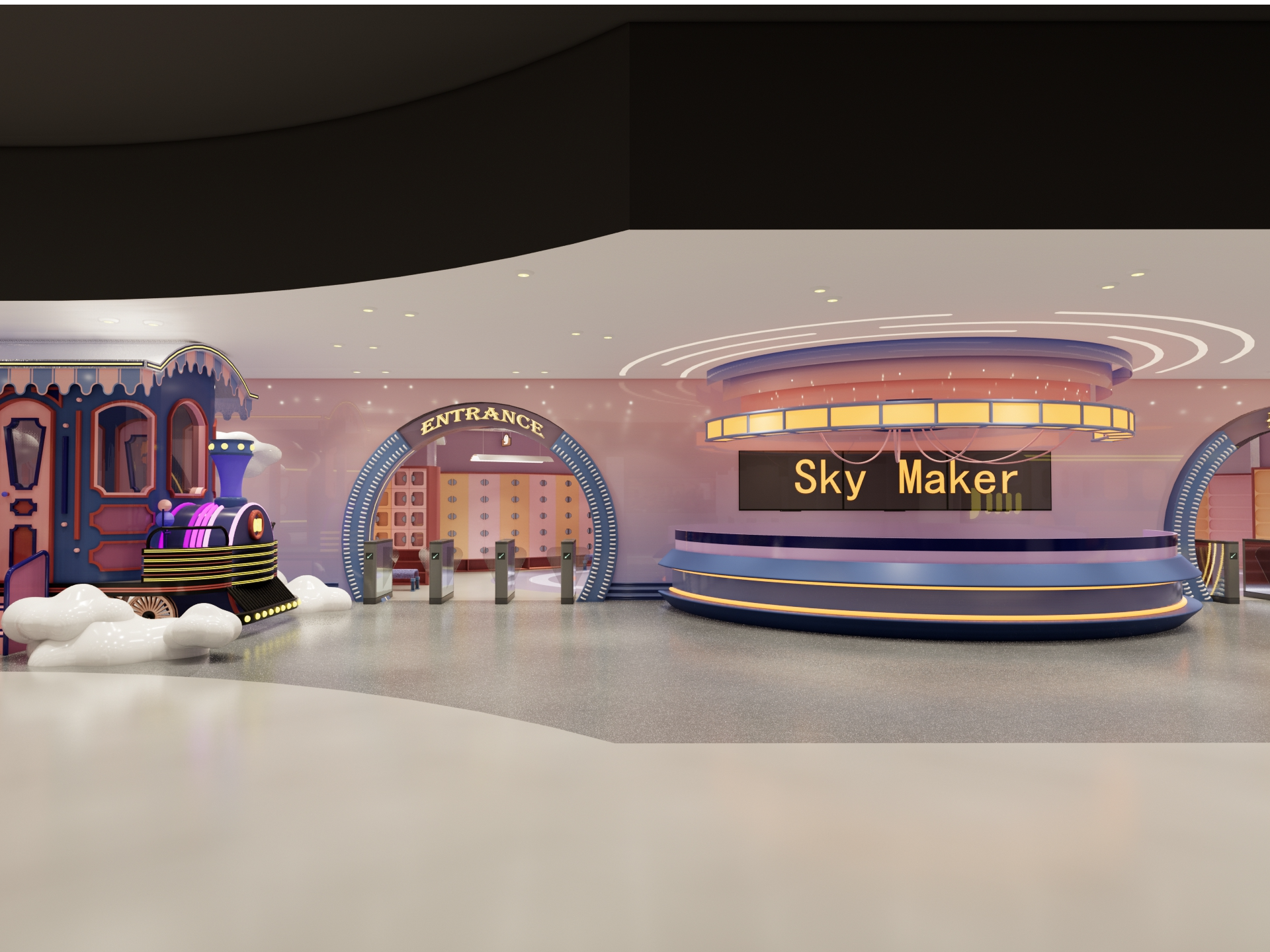 SKY MAKER乐园 | 哈尔滨店_SURP_DESIGN-站酷ZCOOL