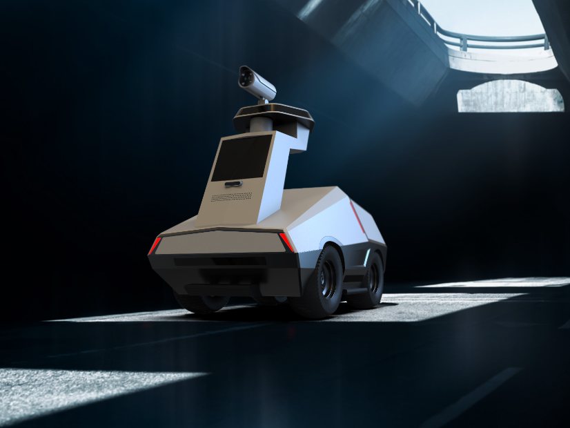 巡逻机器人_大头abc-站酷ZCOOL