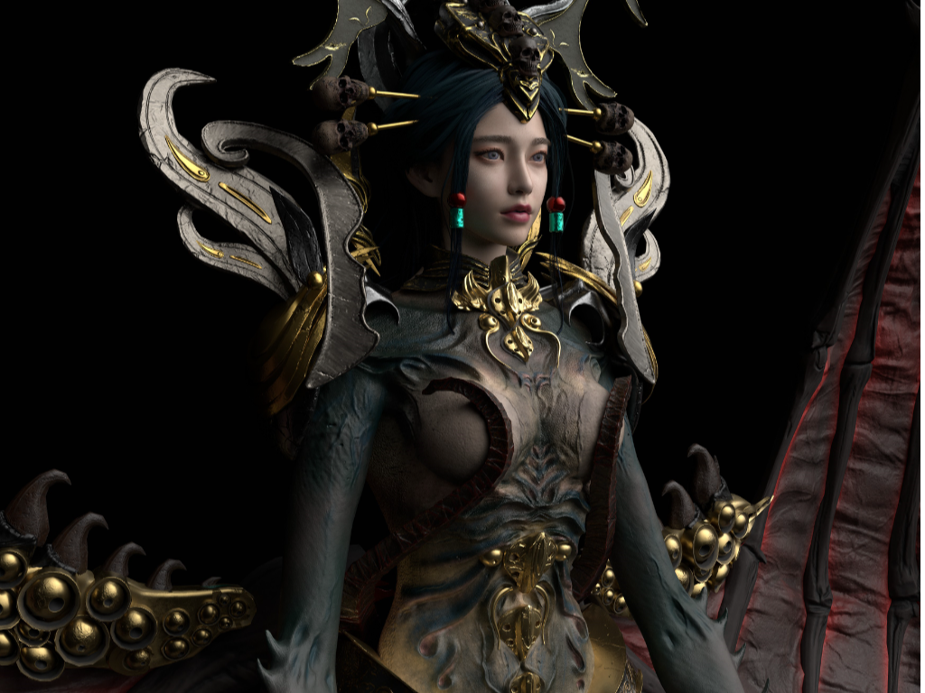 云普集VIP学员作品《恶魔女王》_云普集EDU-站酷ZCOOL