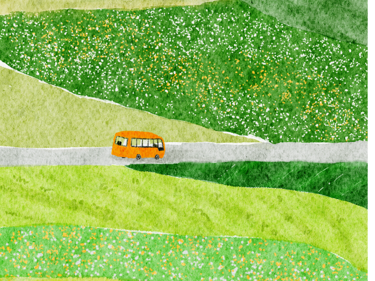 最好的风景在路上_Babywub-站酷ZCOOL