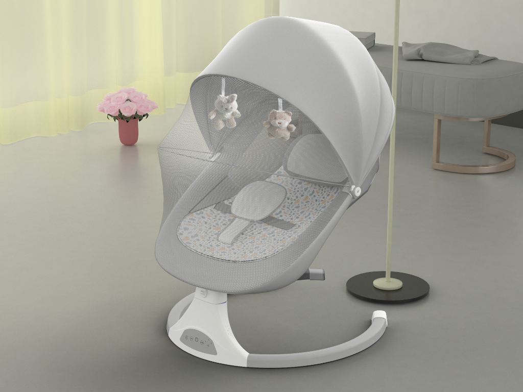 图片渲染-婴儿摇篮渲染-合集作品2123_凡尘浮世-站酷ZCOOL