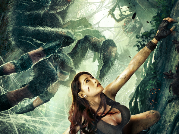 【嗜血狂蛛】怪兽类电影海报 合成类海报_Dog_Art-站酷ZCOOL