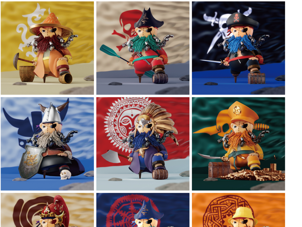 章鱼船长出发了_harry行空-站酷ZCOOL