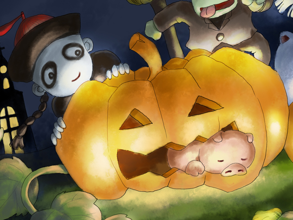 万圣节_KDraw-站酷ZCOOL