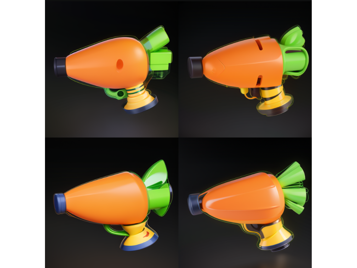 自训练Stable Diffusion可爱玩具风格lora模型_菠椰菠萝柠檬蜜-站酷ZCOOL