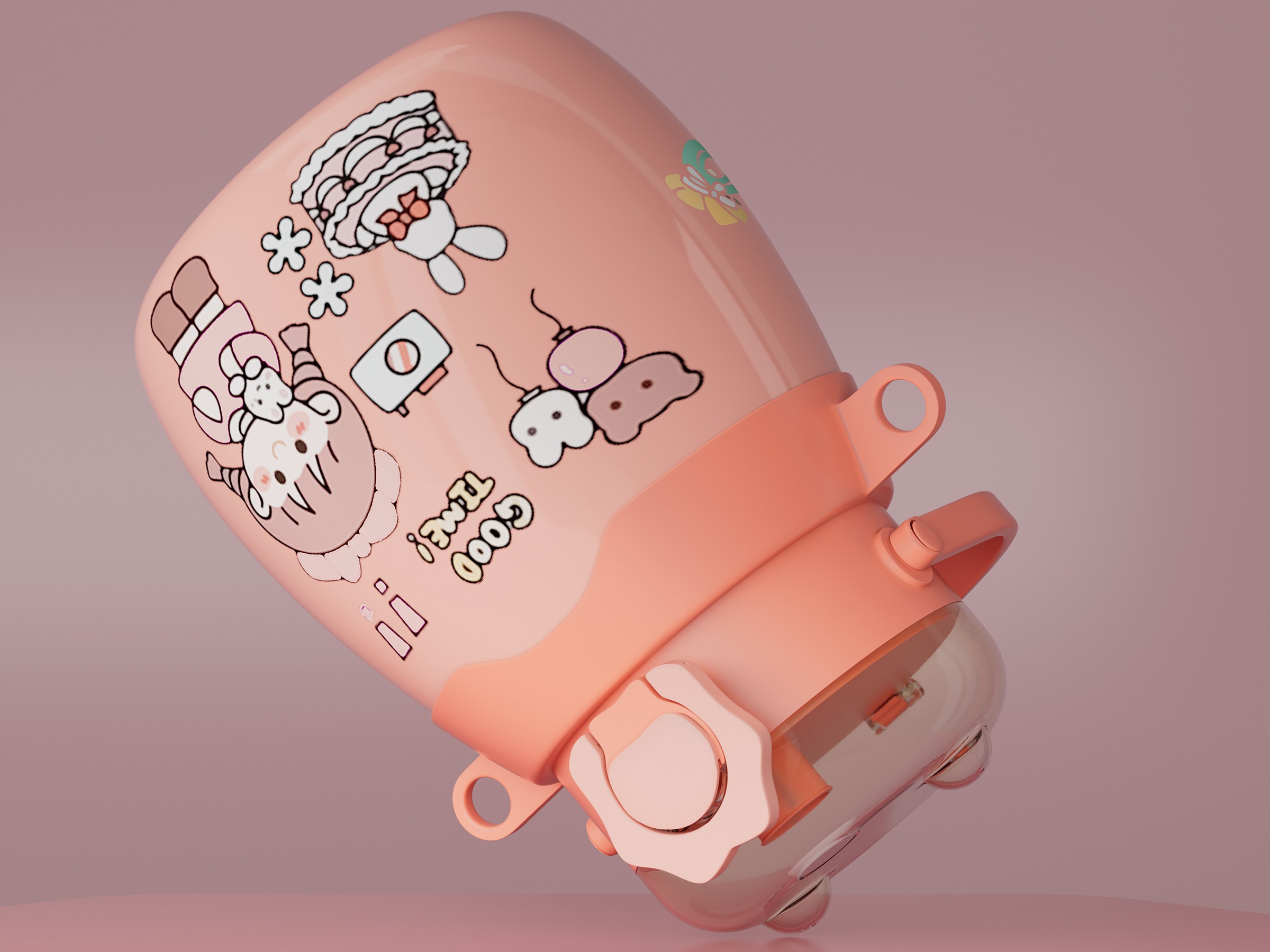 大肚杯建模渲染_Z05937267-站酷ZCOOL