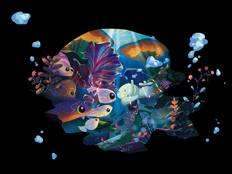 绘本，儿插_RAVEN_KI-站酷ZCOOL