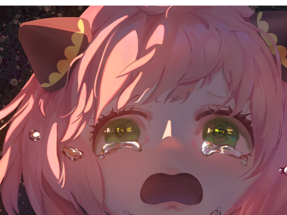 阿尼亚的眼泪_懒傻妈zoro-站酷ZCOOL