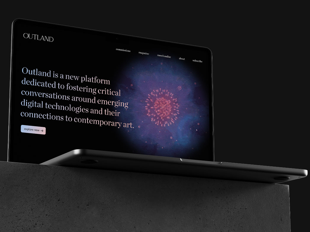 Outland Art 主页设计_戳戳_design-站酷ZCOOL