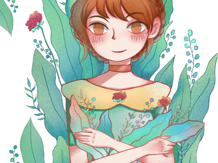 春光正好，桃花盛开_RouPou-站酷ZCOOL