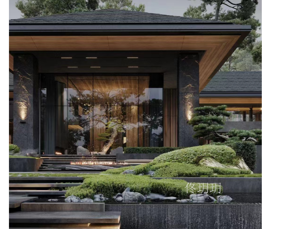 别墅外景_佟玥玥-站酷ZCOOL