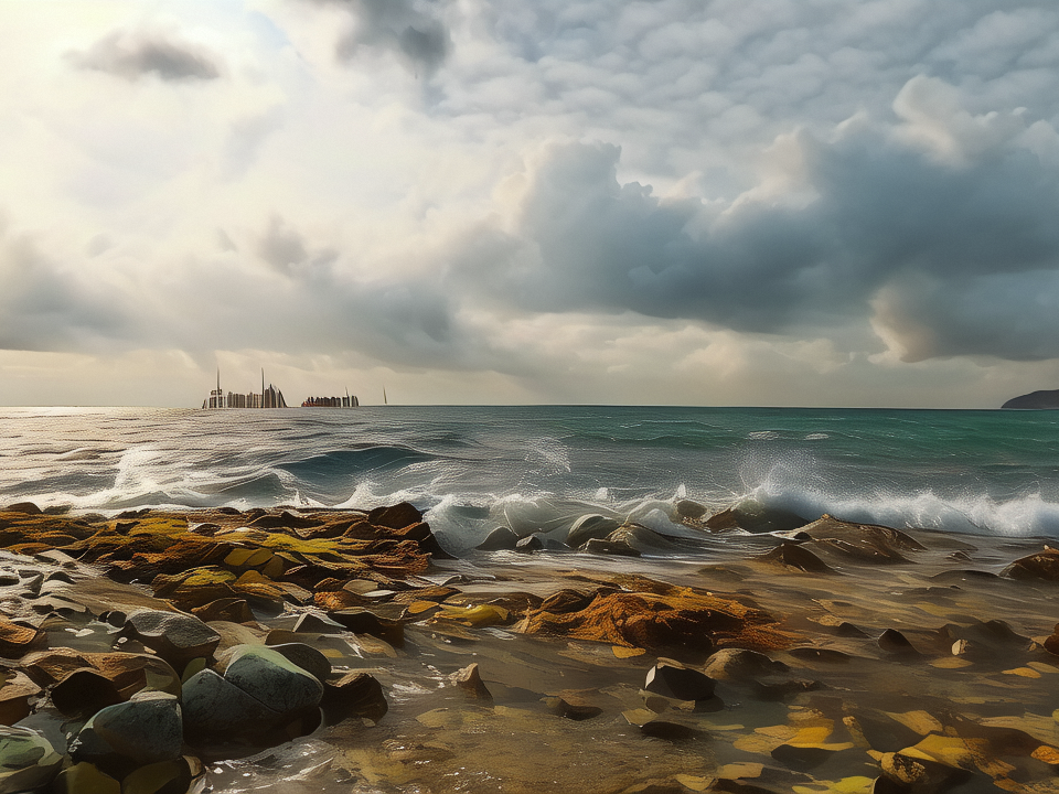 不同风格的海岸风景_煜辰PandaMaster-站酷ZCOOL