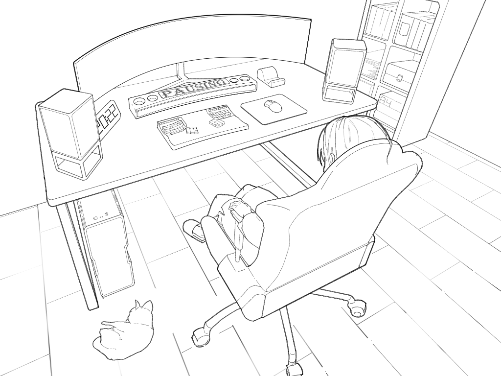 小憩_艾蒙_Amon-站酷ZCOOL