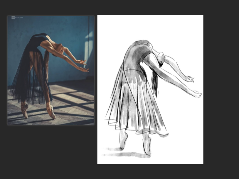 30天速写打卡——day6_虚华桑-站酷ZCOOL