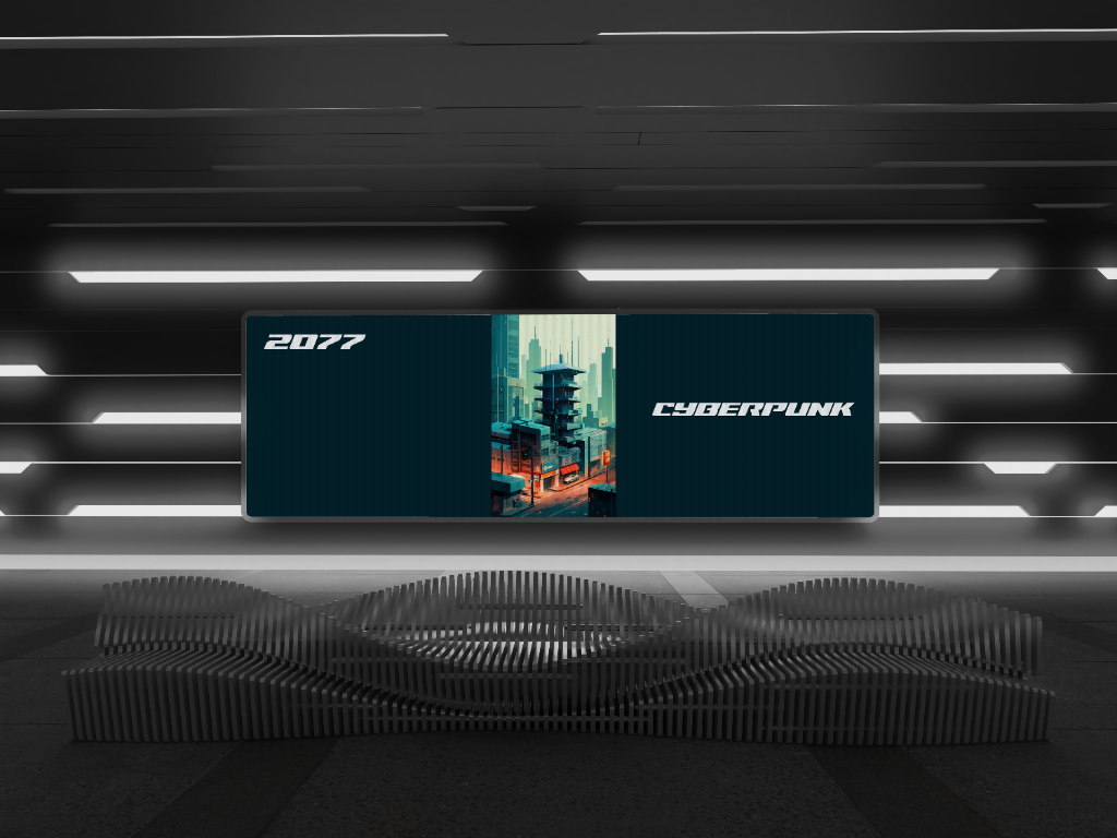 2077赛博朋克海报_素材网站_图片免费下载-ZCOOL站酷