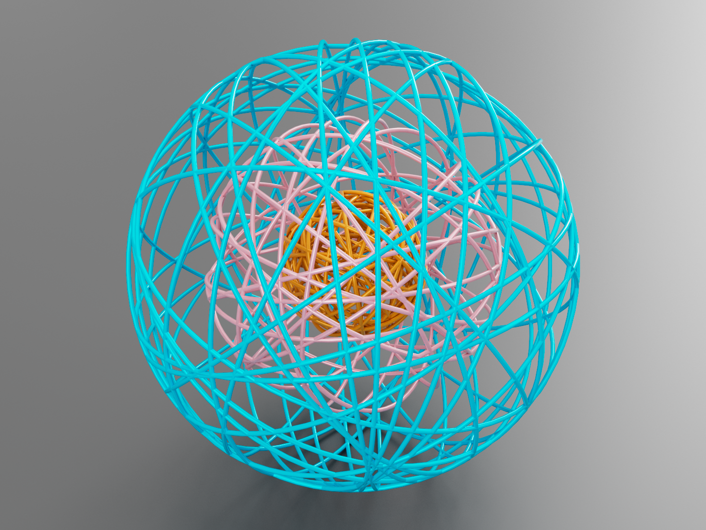 Sci科研制图教程 | 如何用maya制作多层笼状球_科学颜习社-站酷ZCOOL