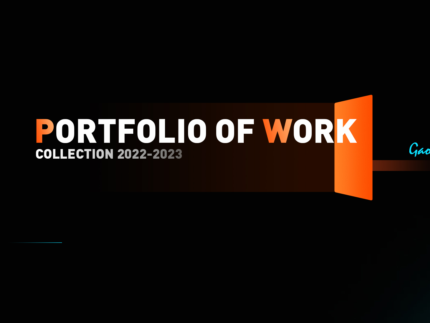 2022-2023 PORTFOLIO OF WORK_Gqqqqqq-站酷ZCOOL