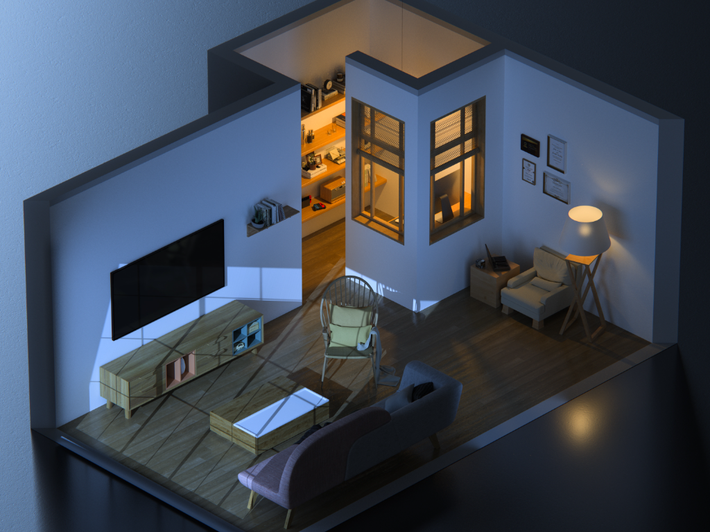 三维蜂巢行动-[空間補完計劃]_阮星-站酷ZCOOL