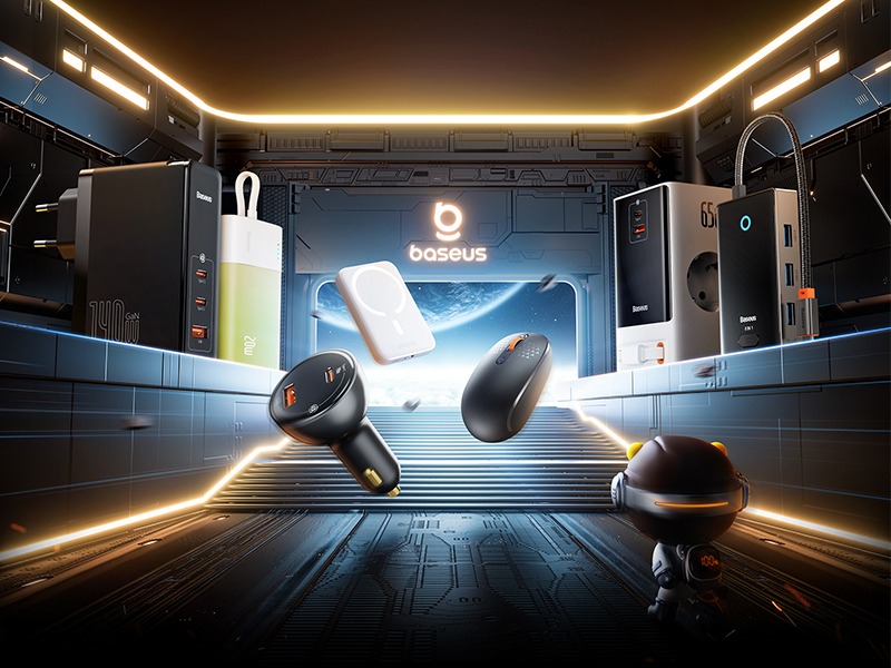 Baseus-速卖通大促店铺视觉x5_龙翼l-站酷ZCOOL