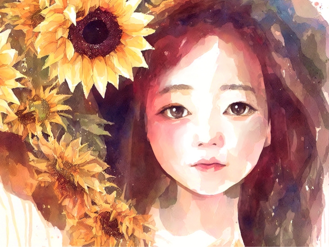 向日葵的等待_川儿有只旺财财-站酷ZCOOL