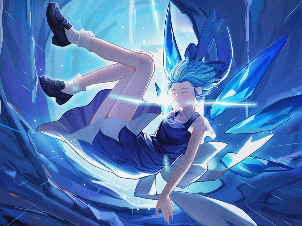 苏醒吧 阿⑨_日向一阳-站酷ZCOOL