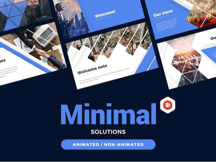 极简创意企业解决方案商业计划企业合作keynote模板_爱晴天-站酷ZCOOL