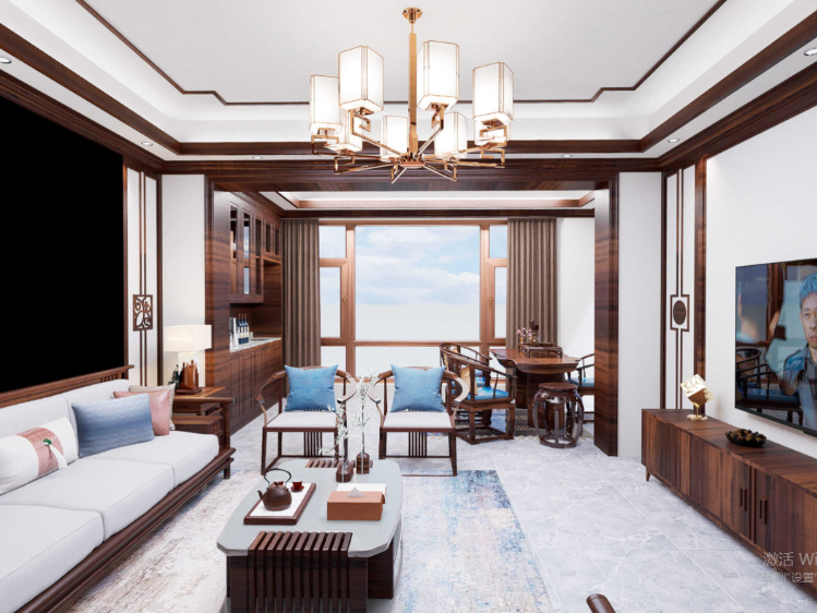 中式室内装修定制设计_Jul19_Cnc_Lee-站酷ZCOOL