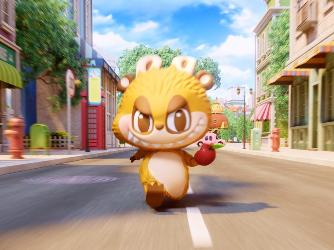 ANIMALS THE MONSTERS 泡泡玛特 CG 动画_冰块de春天-站酷ZCOOL