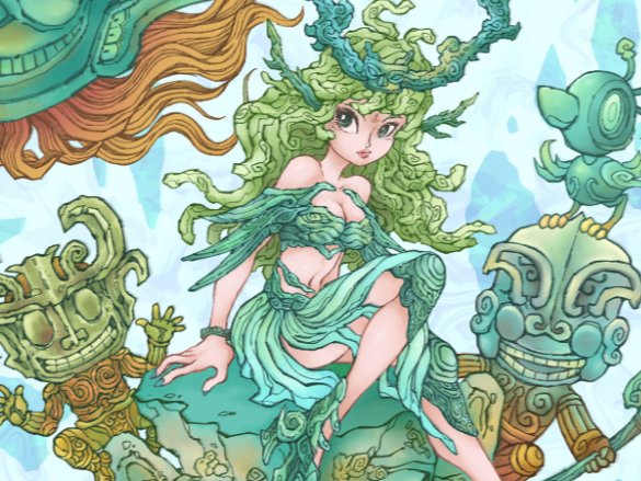 #创作加油站#三星堆-梦回古国_Leleevil-站酷ZCOOL