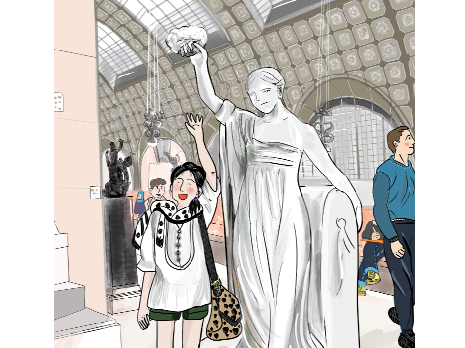 巴黎奥赛的记忆系列_廉廉有鱼-站酷ZCOOL