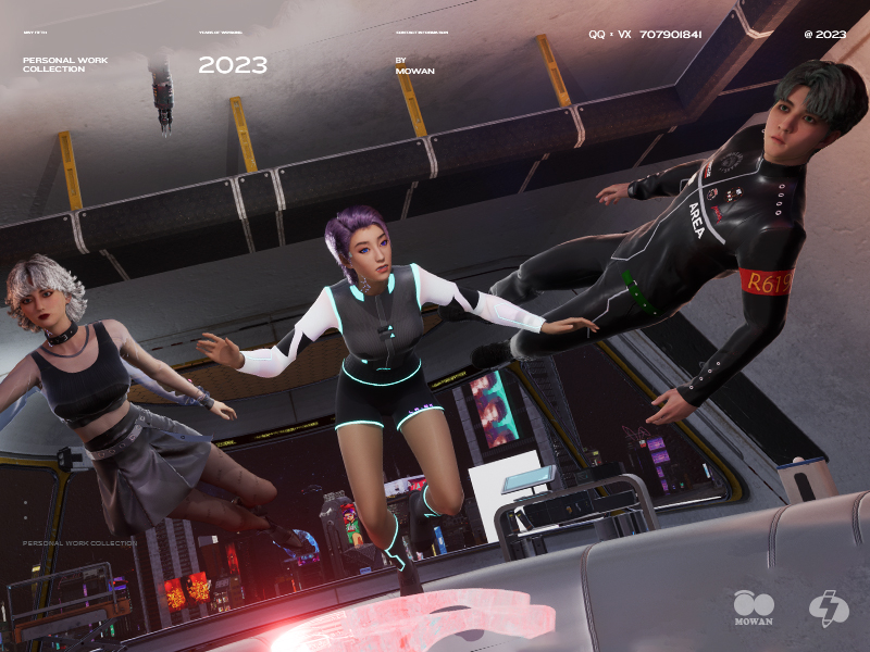 2023_三维作品总结_墨丸-站酷ZCOOL