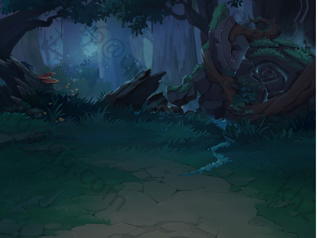 2D场景、背景_吃碗宽面去打篮球-站酷ZCOOL