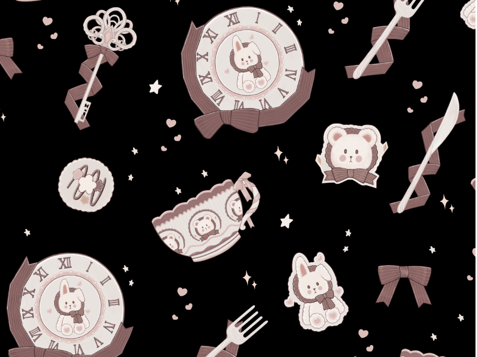 巧克力餐具_春分十二AL-站酷ZCOOL