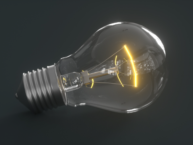 80年代的电灯泡_逻辑三维-站酷ZCOOL